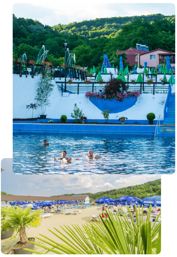 Strandurile cu apa sarata de la Ocnita & Ocnele Mari